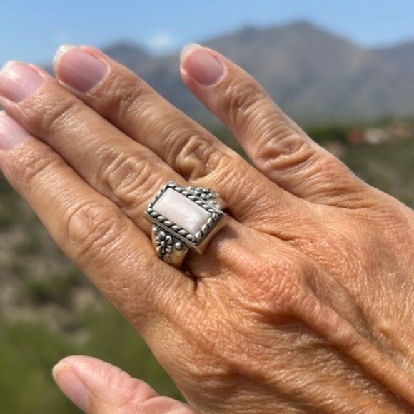 Carolyn Pollack | Jewelry | Carolyn Pollack Relios Sterling Silver Pink ...